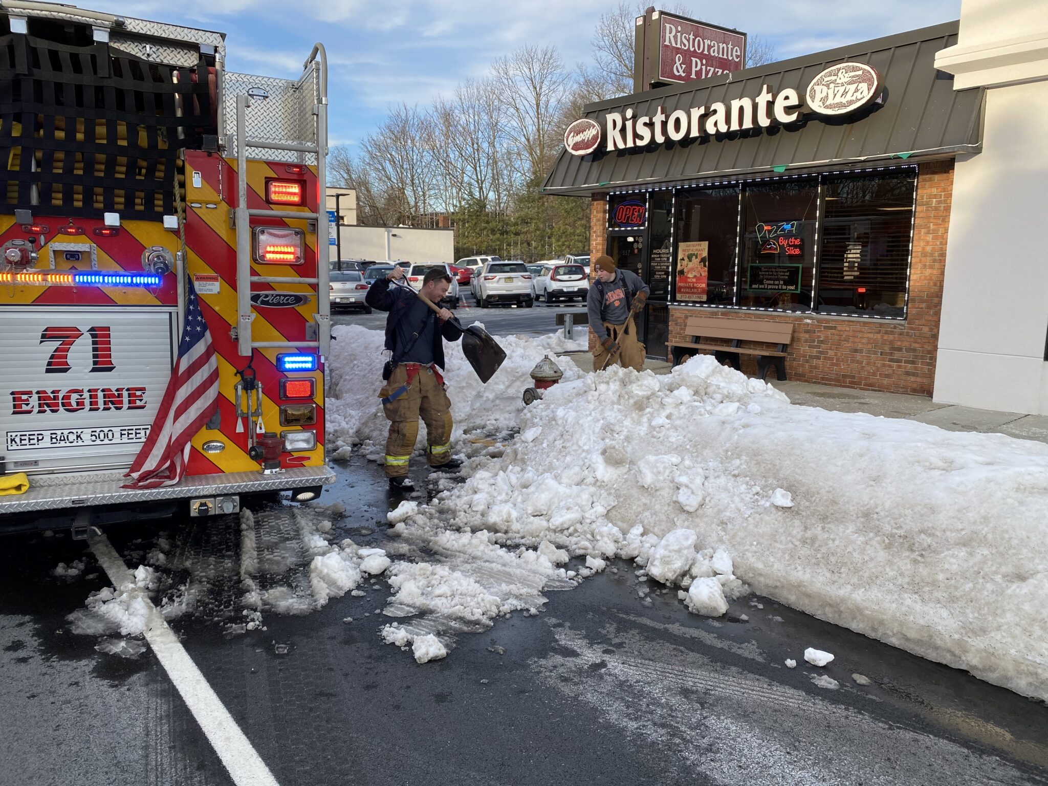 Hydrant Clearing | Cedar Grove Fire Department