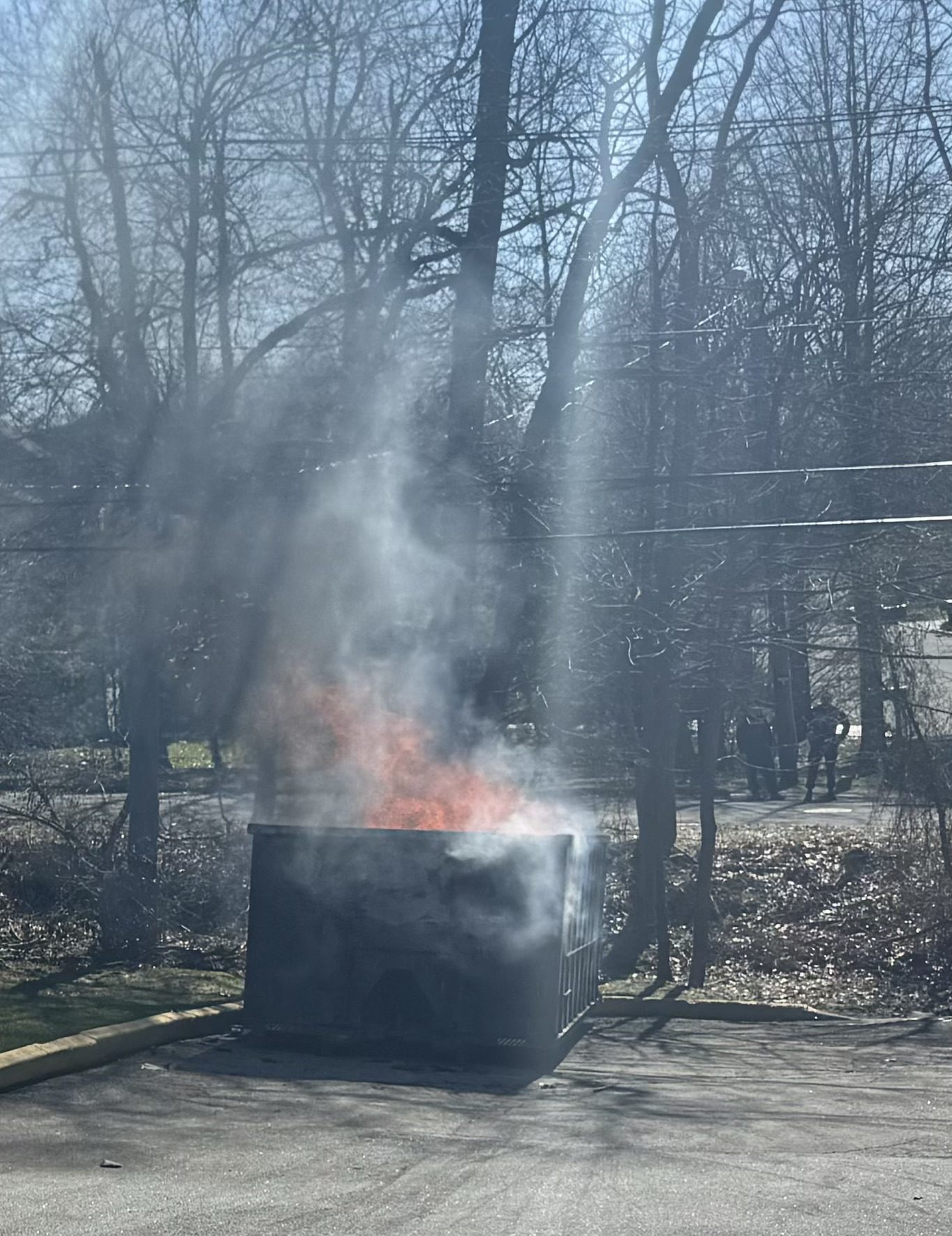 CGFD Responds to Dumpster Fire | Cedar Grove Fire Department